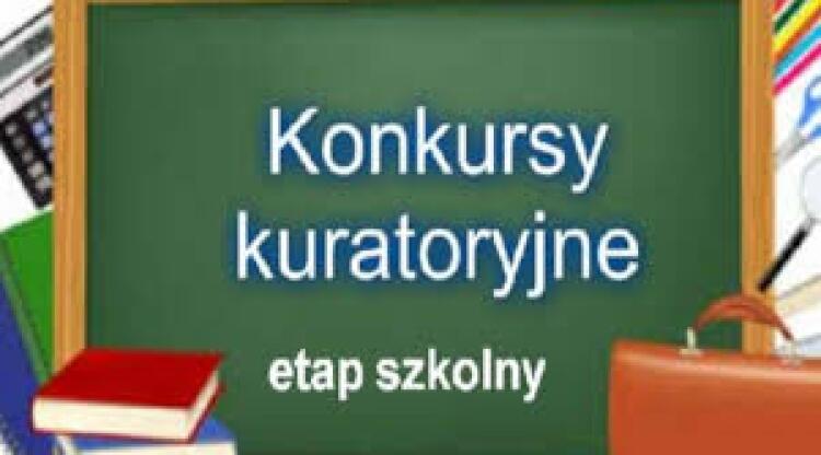 KONKURSY KURATORYJNE - ETAP SZKOLNY - Szkoła Podstawowa im. Władysława Komara i Tadeusza ...